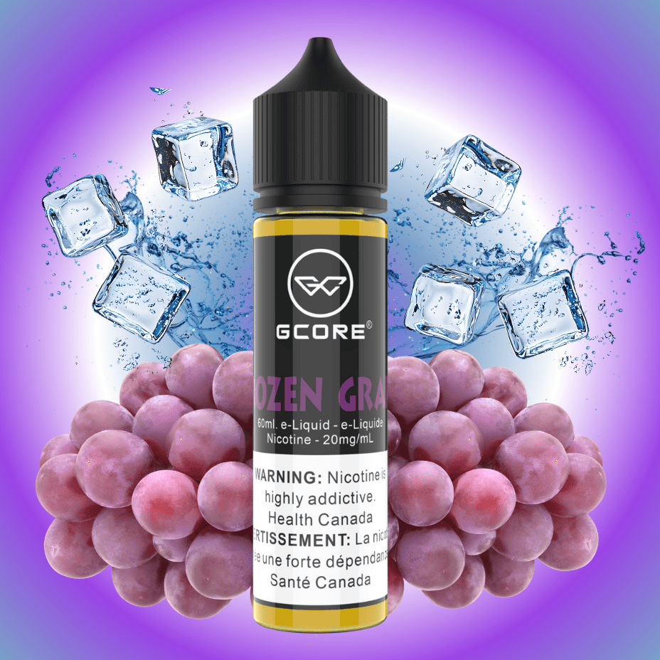 Gcore E-Liquid Frozen Grape Salt-60ml in Saskatchewan, Canada Vapexcape ...