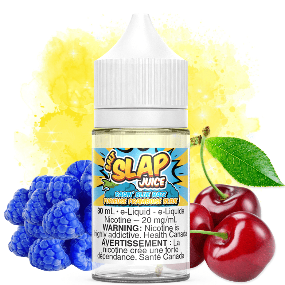 Ragin Blue Razz Salt by Slap Juice - Buy Salt Nic in Canada Vapexcape ...