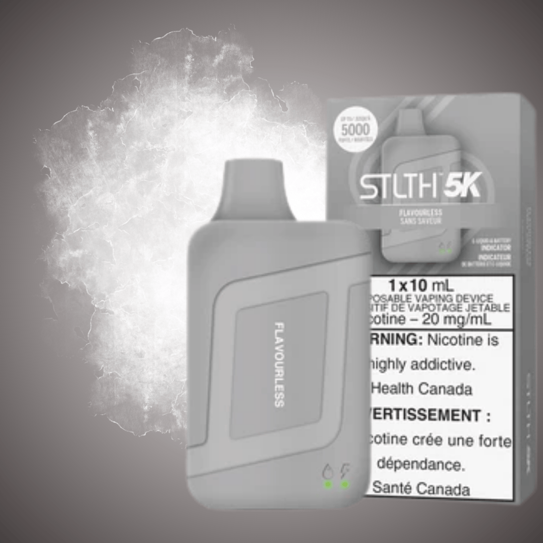STLTH 5K Disposable Vape-Flavourless in Saskatchewan, Canada. Vapexcape ...